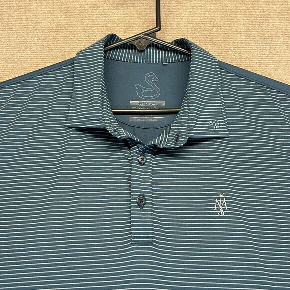 Swannies | Shirts | Swannies Performance Polo Shirt Mens Medium Green ...